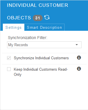 Customizing SSI Synchronization settings - SAP Cloud for Customer Server-Side Integration (SSI)