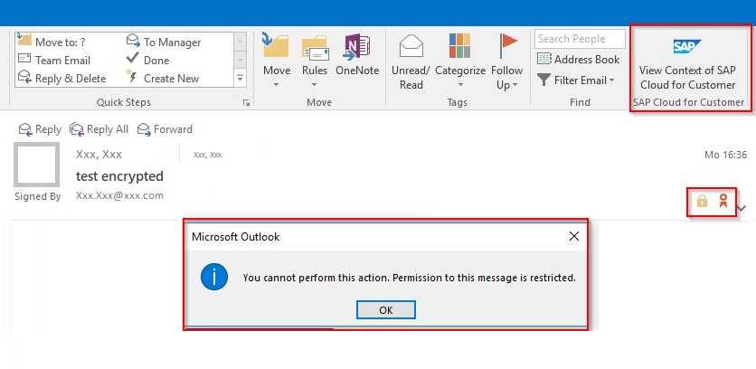 Encrypted and signed e-mails - SAP Cloud for Customer Server-Side ...