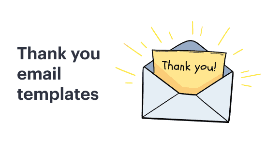 Thank You Email Template and Example | Revenue Grid